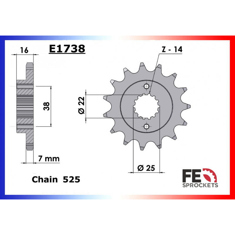 Kit Chaine 179880.972 - France Equipement Qualité Xw'Ring Ultra Renforcée